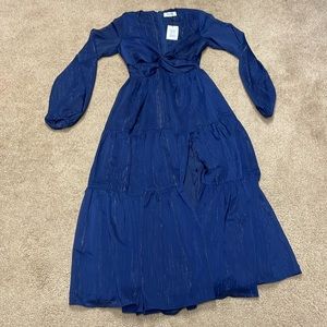 Showpo. | Dresses | Showpo Women Navy Blue Dress Size 4 Nwt | Poshmark